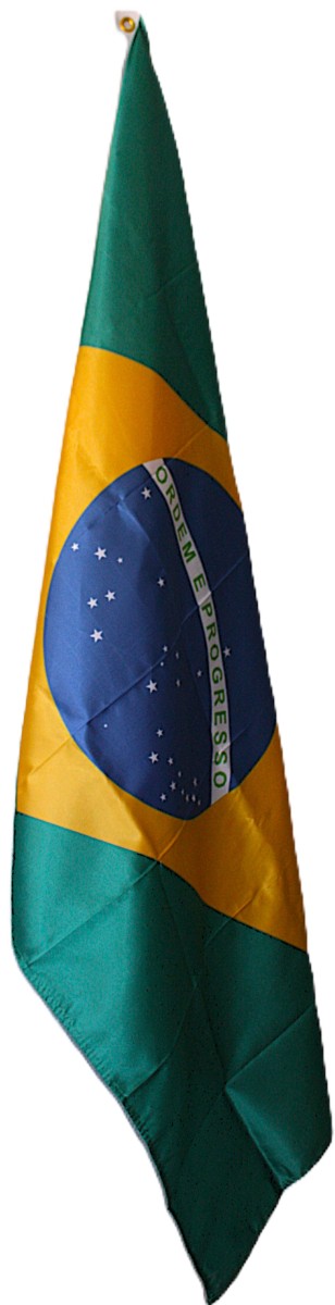 Bandera de brasil - Satinflags